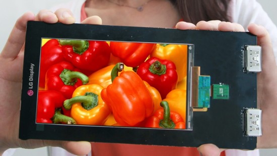 LGD, HD보다 해상도 4배 좋은 Quad HD LCD 개발 - 아시아투데이