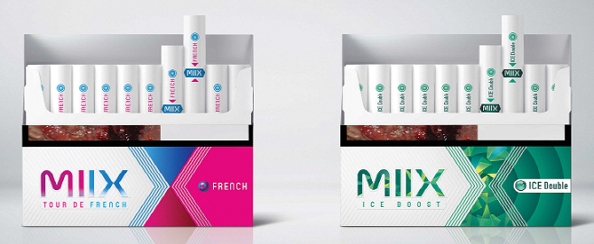 KT&G ‘릴 하이브리드’ 전용 담배 ‘믹스’ 신제품 2종 출시 - 아시아투데이