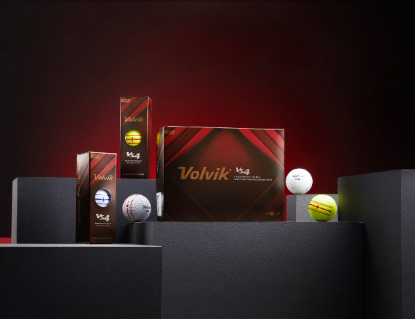 볼빅, 최강 비거리와 완벽 스핀 ‘New VS4’ 19일 출시…‘셀럽듀오 매치플레이 대회’ 공인구 - 아시아투데이
