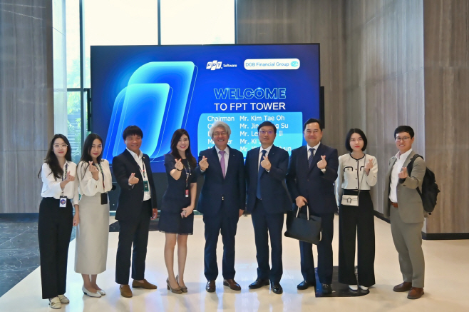 김태오 DGB금융 회장, 베트남 출장…FPT그룹과 신사업 발굴 협력 - 아시아투데이